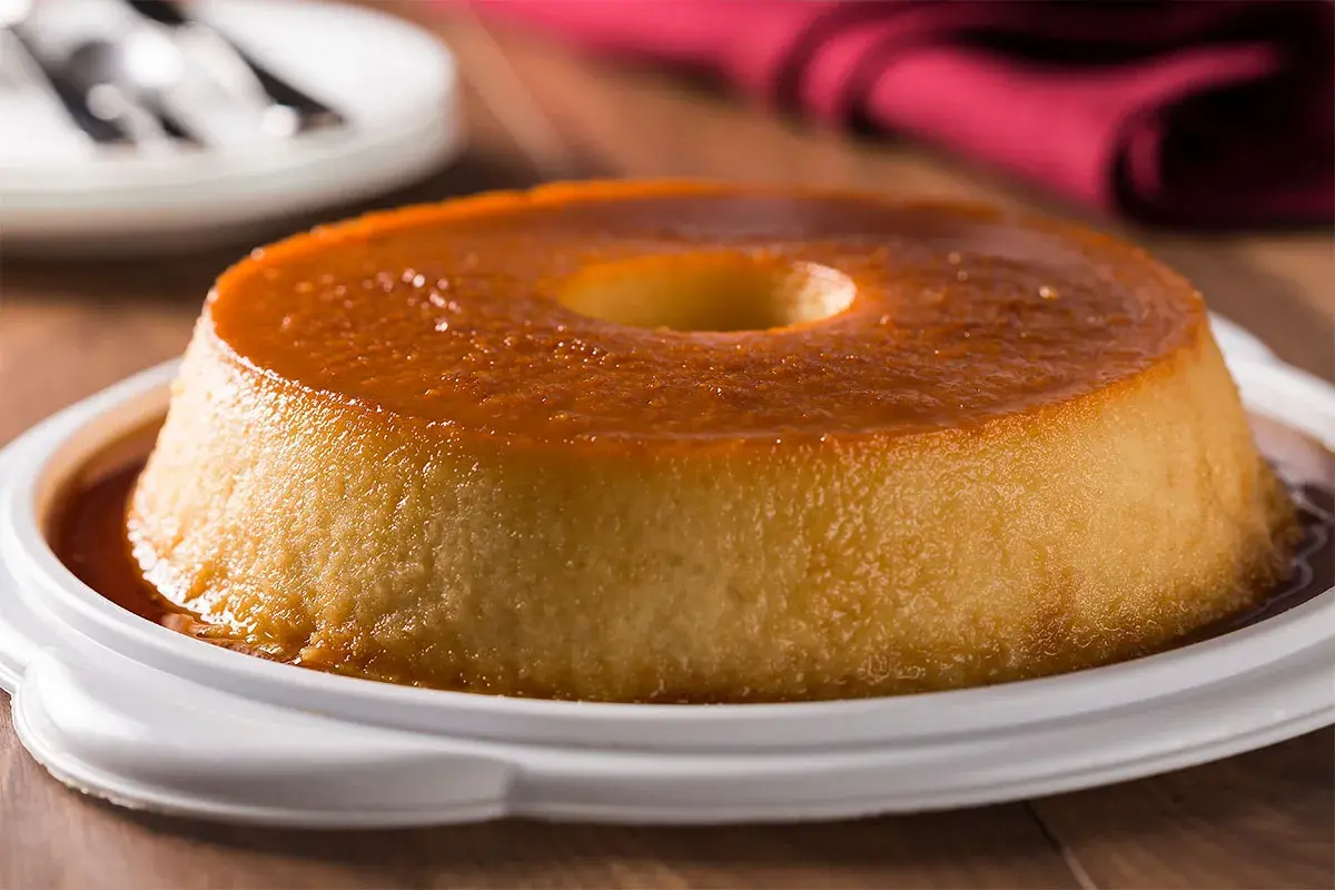 Pudim tradicional levíssimo que derrete na boca fácil e rápido de fazer ...