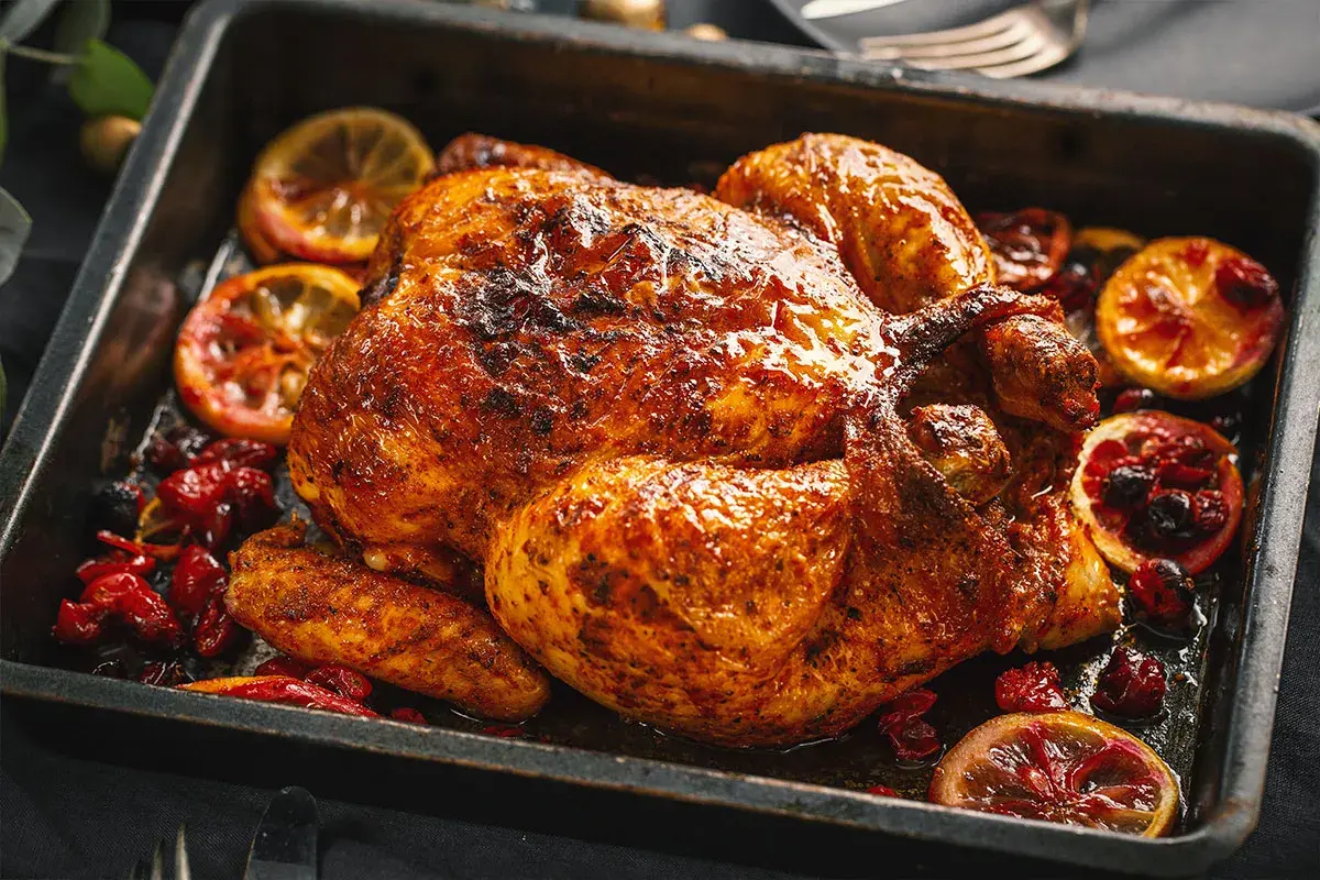 Frango assado fácil super suculento bem temperado e mais gostoso que o ...