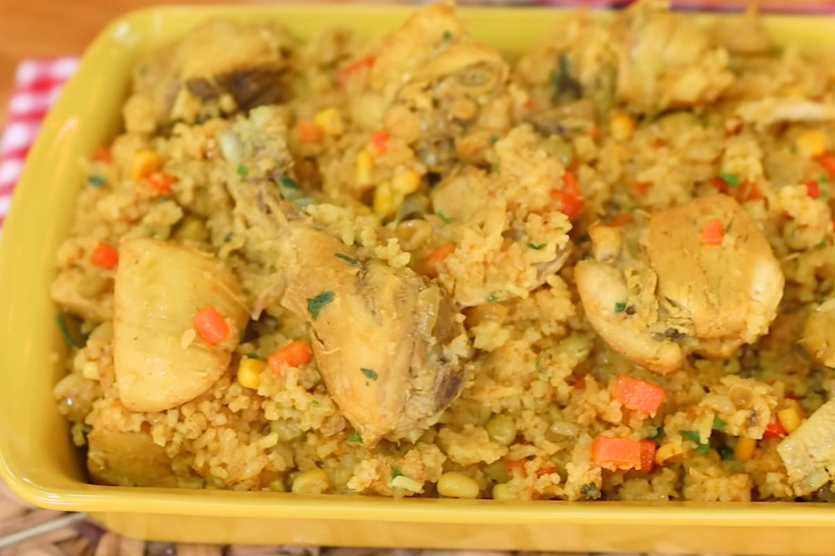 Receita de galinhada suculenta e saborosa igual da roça GASTRONOMIAS