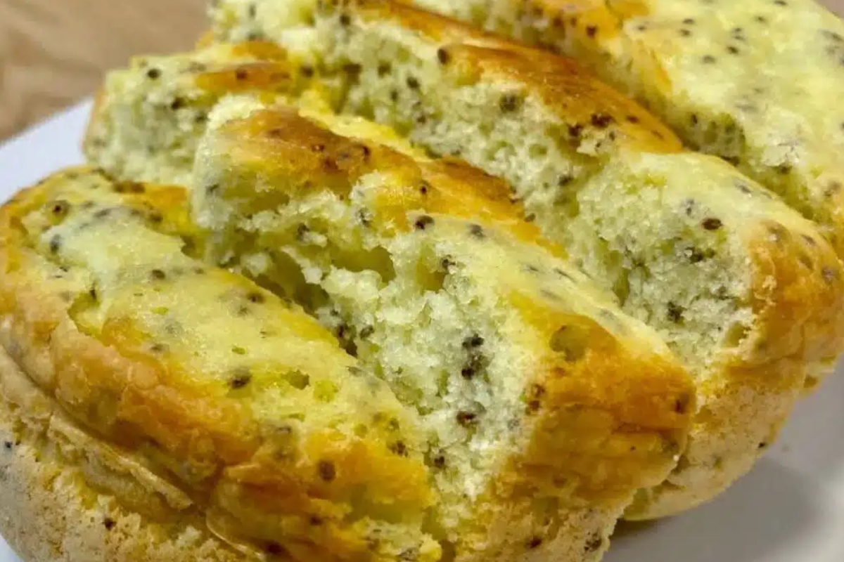 Pão sem trigo super deliciosa para o seu café da manhã ou tarde ...